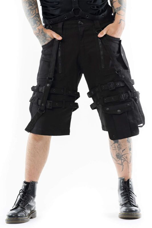 Punk Rave Shorts Blackreach 3XL | 3XL | PRWK800-3XL | Abaddon Mystic Store