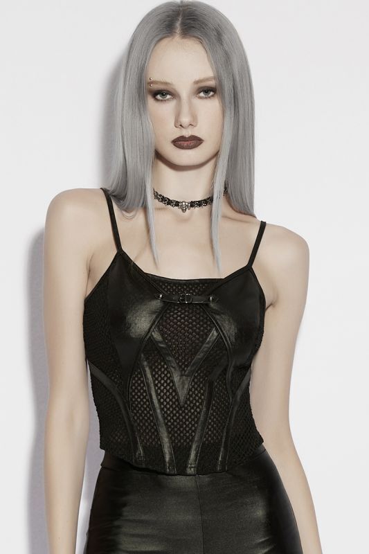 Punk Rave Top Velmora M | M | PROT1070-M | Abaddon Mystic Store