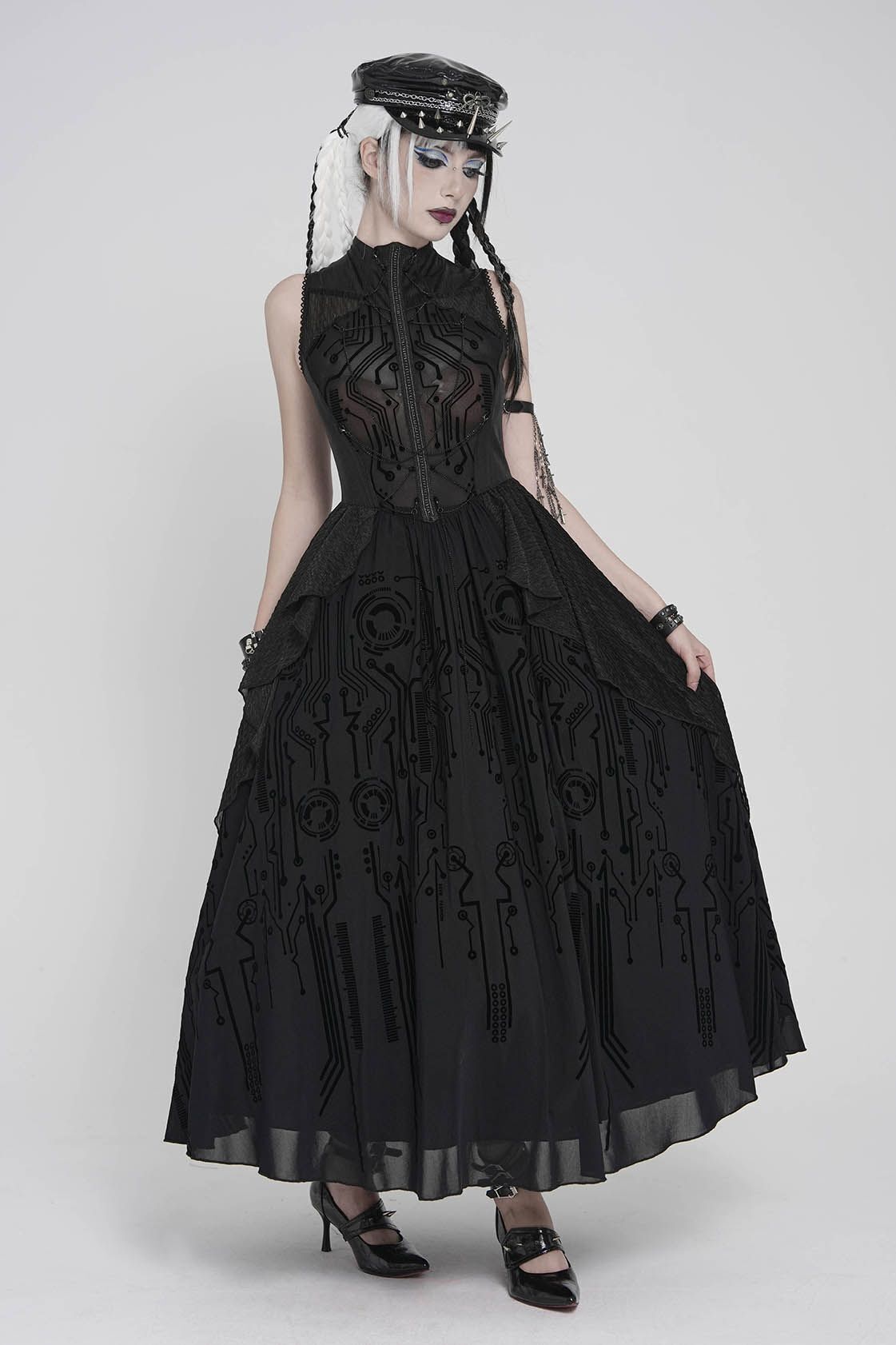Devil Fashion Dress Synthera | XL | DFSKT246-XL | Abaddon Mystic Store